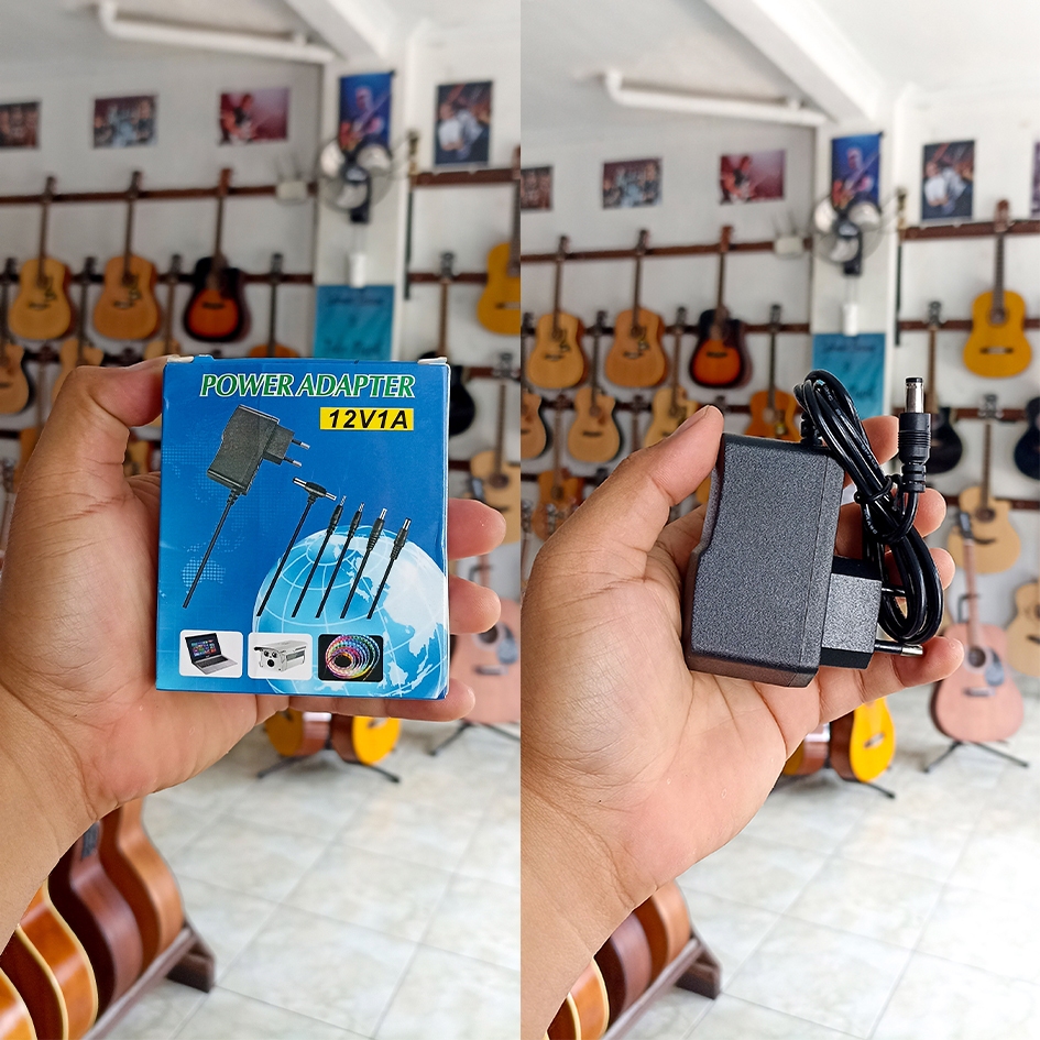 Original Adapter Effect Adapter 12V 1A Universal Adapter | Shopee Singapore