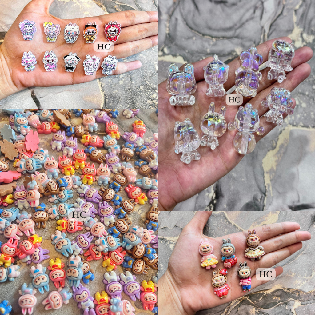 Diy Mote Beads Clay Beads Labubu Uv Labubu Labubu Series | Shopee Singapore