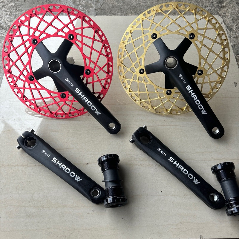 Single crank Front Gear syte shadow 56t HT2 alloy aloy bering bearing ...