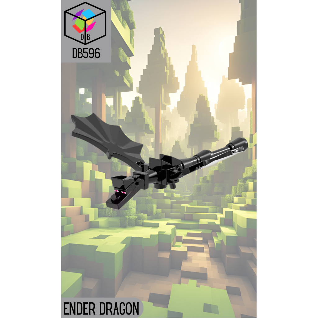 Minecraft Ender Dragon DB596 Figure Collection Educational Children's ...