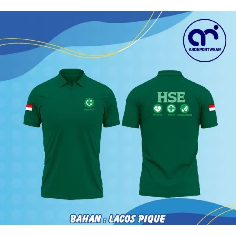 NEW HSE SAFETY COLLAR POLO CLOTHES // HSE SAFETY | Shopee Singapore