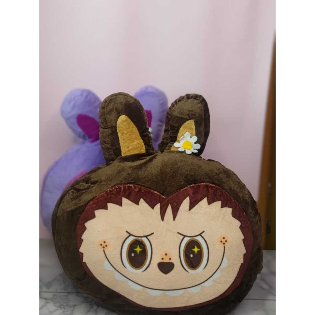 Labubu Pop Mart The Monsters Children's Doll Pillow Size 40cm Soft ...