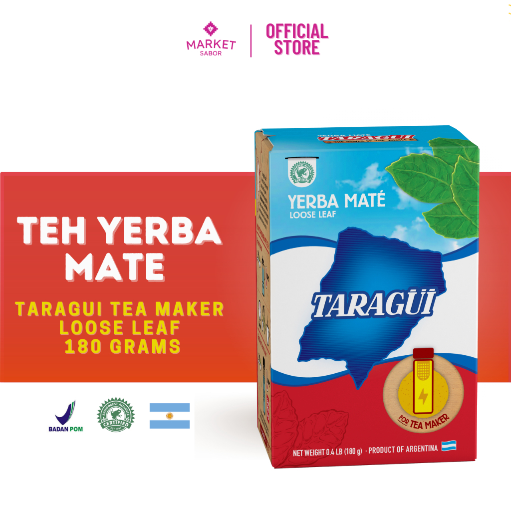 Taragui Yerba Mate Tea Maker 180g | Argentinian Botanical Tea | Shopee ...