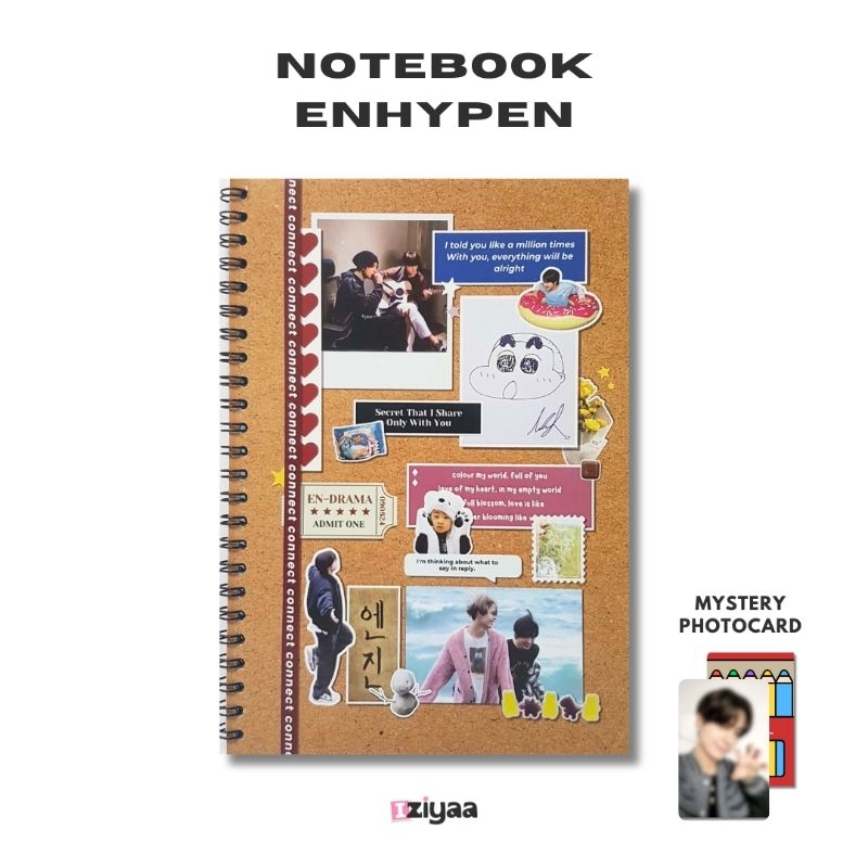 Enthypen NOTEBOOK | Enhypen BOOKS | Enhypen FANMADE [by Iziyaa ...