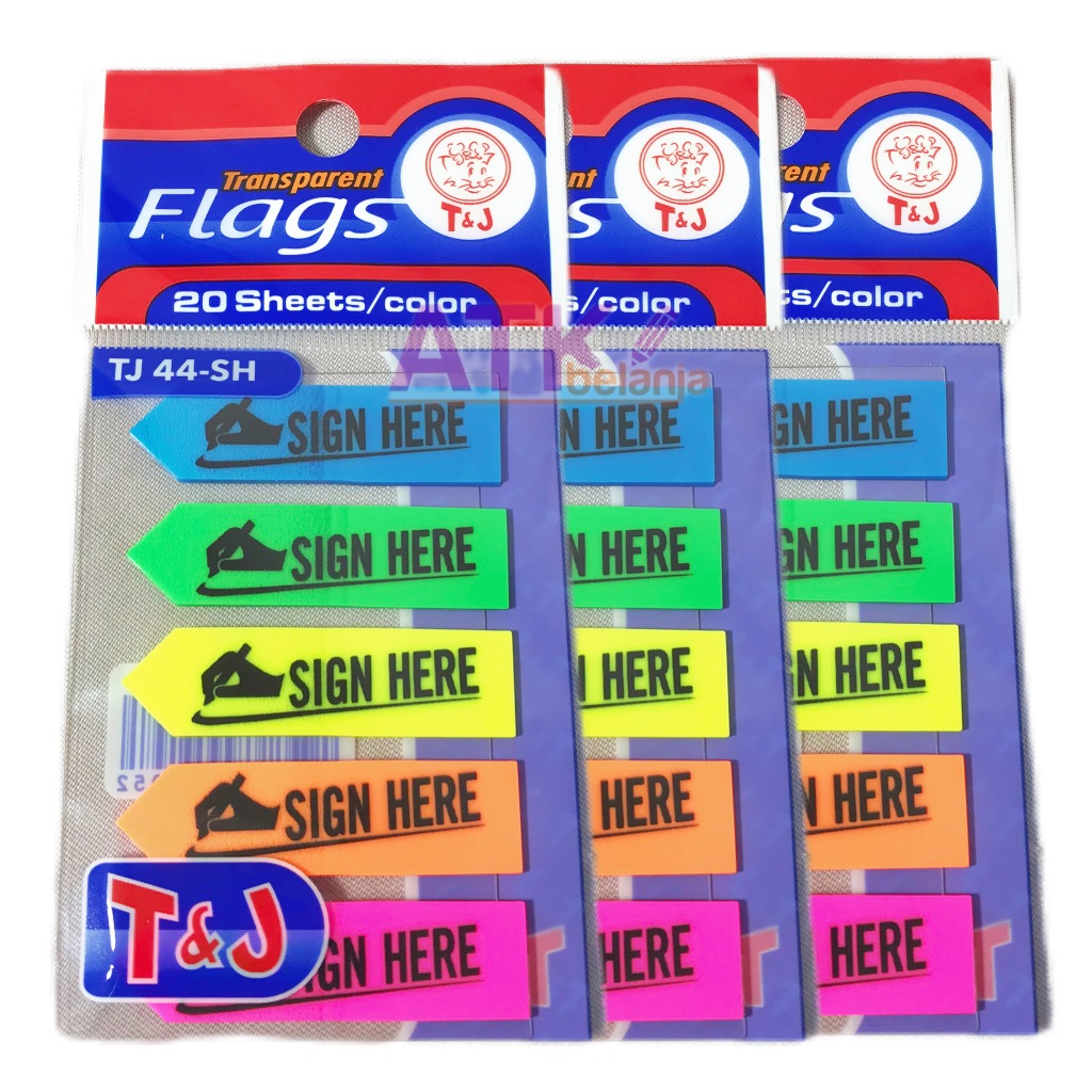 Tom and JERRY - Memo Flags Transparent TJ 44-SH - PAD | Shopee Singapore
