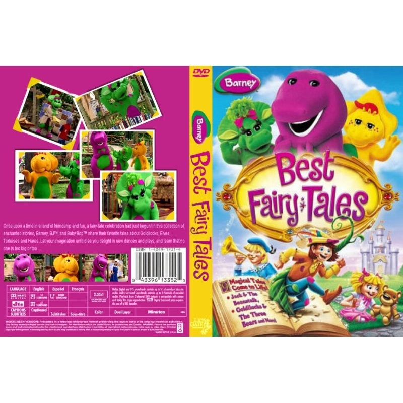 Barney CHILDREN'S CARTOON FILM CASSETTE - BARNEY CHILDREN'S FILM AND ...