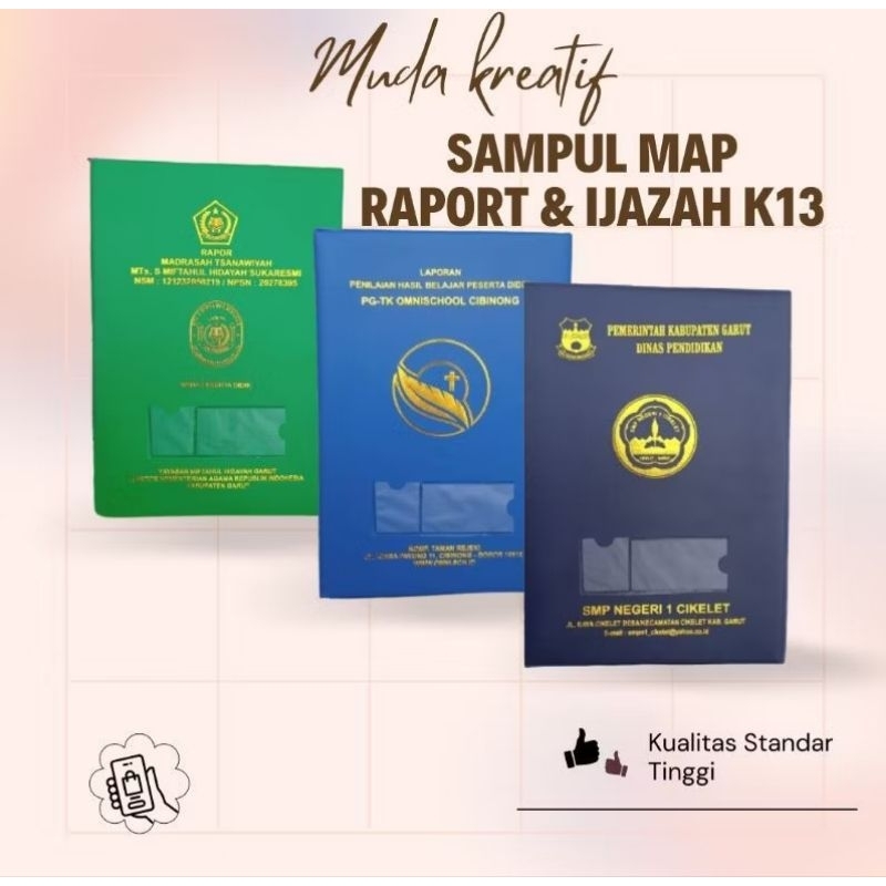 REPORT MAP | DIPLOMA MAP | K13 REPORT COVER - - CUSTOM HOTPRINT ...