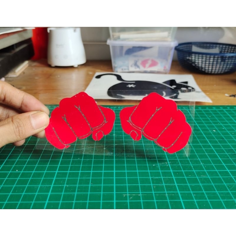 Boxing stickers custom cutting cool stickers | Shopee Singapore