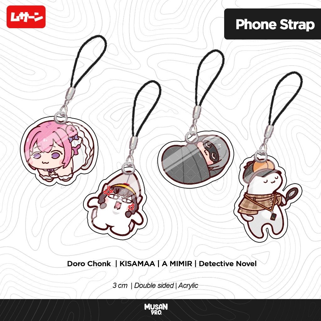Phone Strap NIKKE - Doro Chonk - Kisamaa - A Mimir - Detective Novel ...