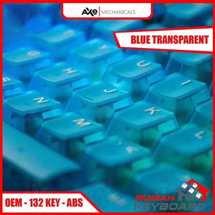 Keycap - KEYCAPS - OEM - TRANSPARENT - ABS - RGB - SEE THROUGH | Shopee ...