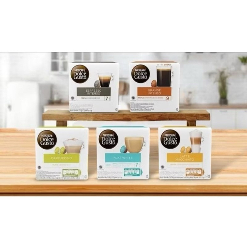 Nescafe Dolce Gusto Capsule Coffee NDG Original All Variants | Shopee ...