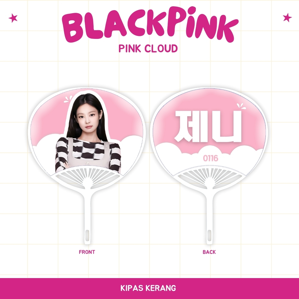 BLACKPINK SHELL HAND FAN (PRICE 1 PCS) UCHIWA FAN KPOP JPOP CARDS IDOL ...