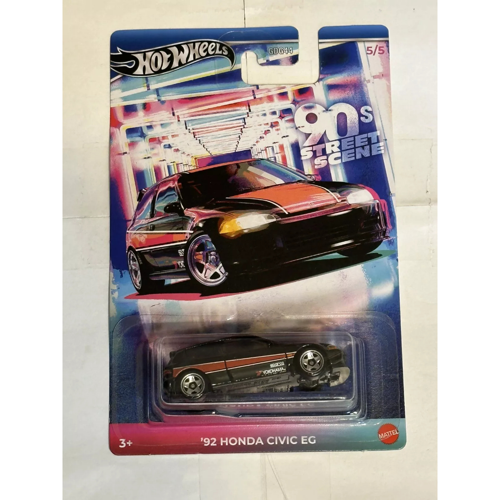 2024 hot wheels 90s street scene 92 honda civic eg | Shopee Singapore