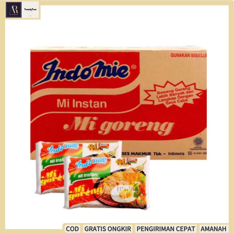 Indomie Fried 1 Box (40 Pcs) | Shopee Singapore