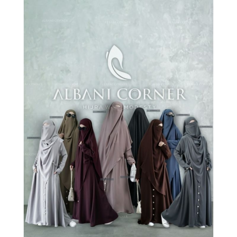 Alesha GAMIS MODEL BLAZER SET / GAMIS COAT BY ALBANI CORNER (SET WITH ...