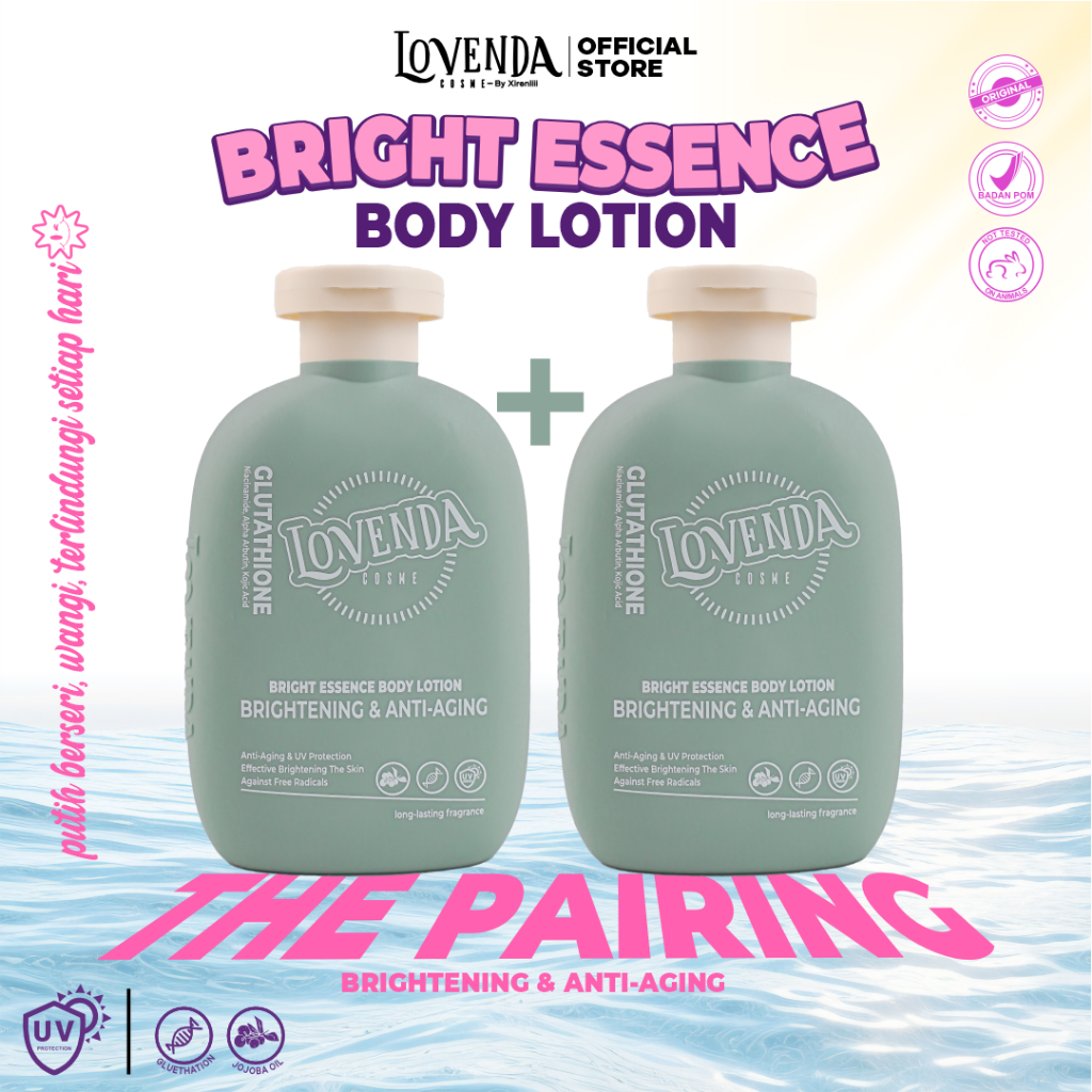 Lovenda The Pairing Bright Essence Body Lotion Brightening & Anti-Aging ...