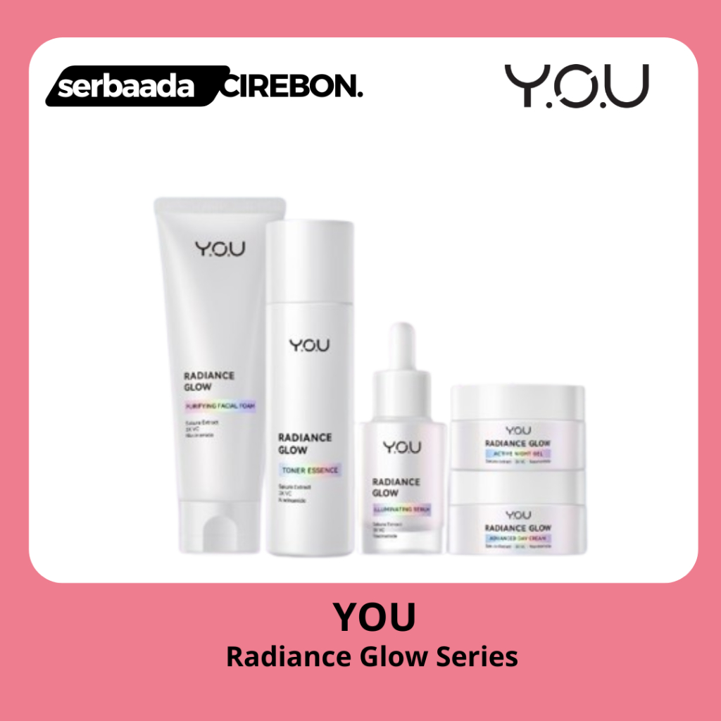 You Radiance Glow Complete Set Serum Essence Moisturizer Original ...