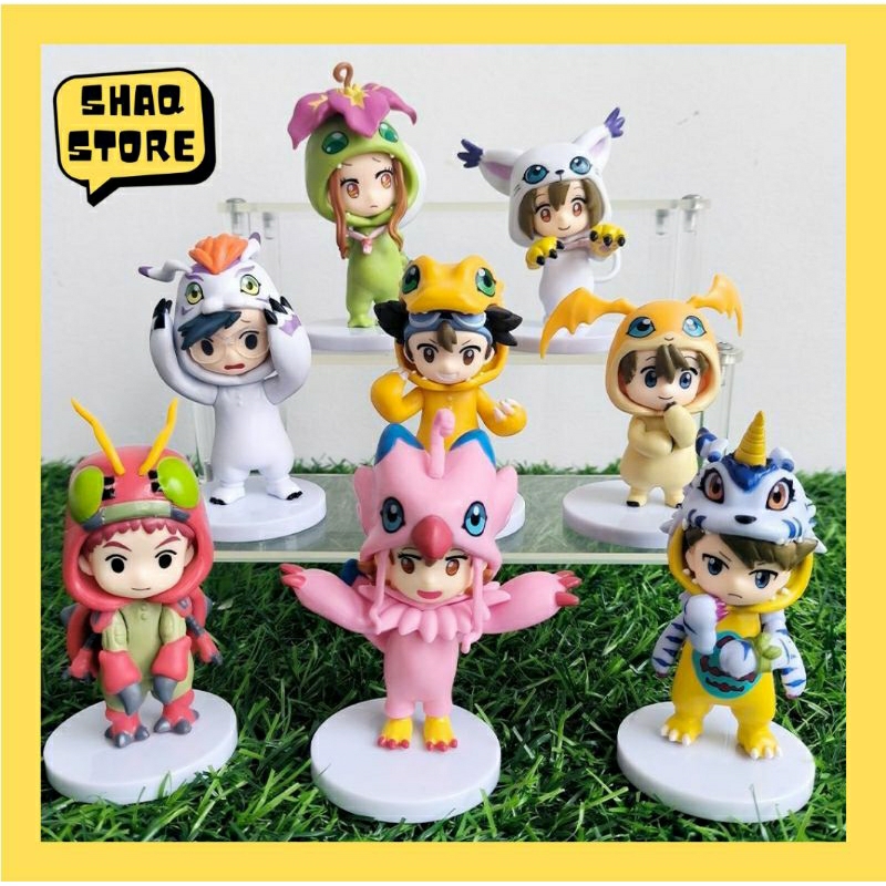 Action Figure Digimon Adventure Standing Figure Mini Figure Toy Table ...