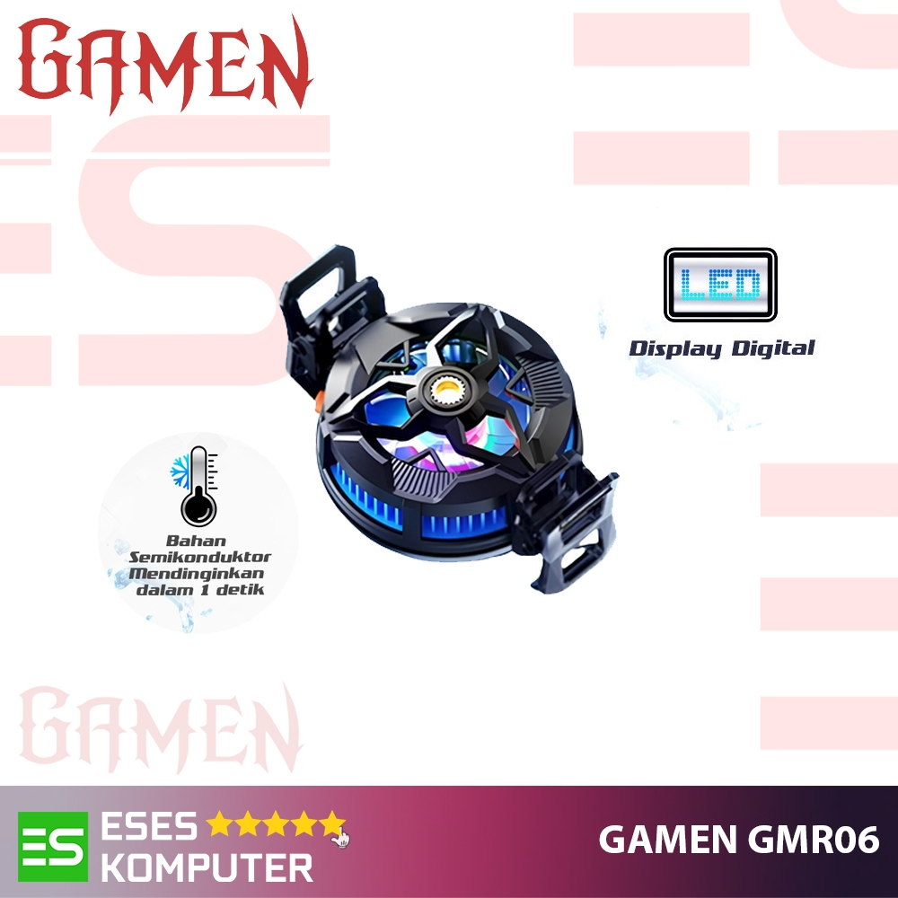 Gamen GMR06 Magnetic Heatsink Phone Cooler | Fan Cooler Radiator HP ...