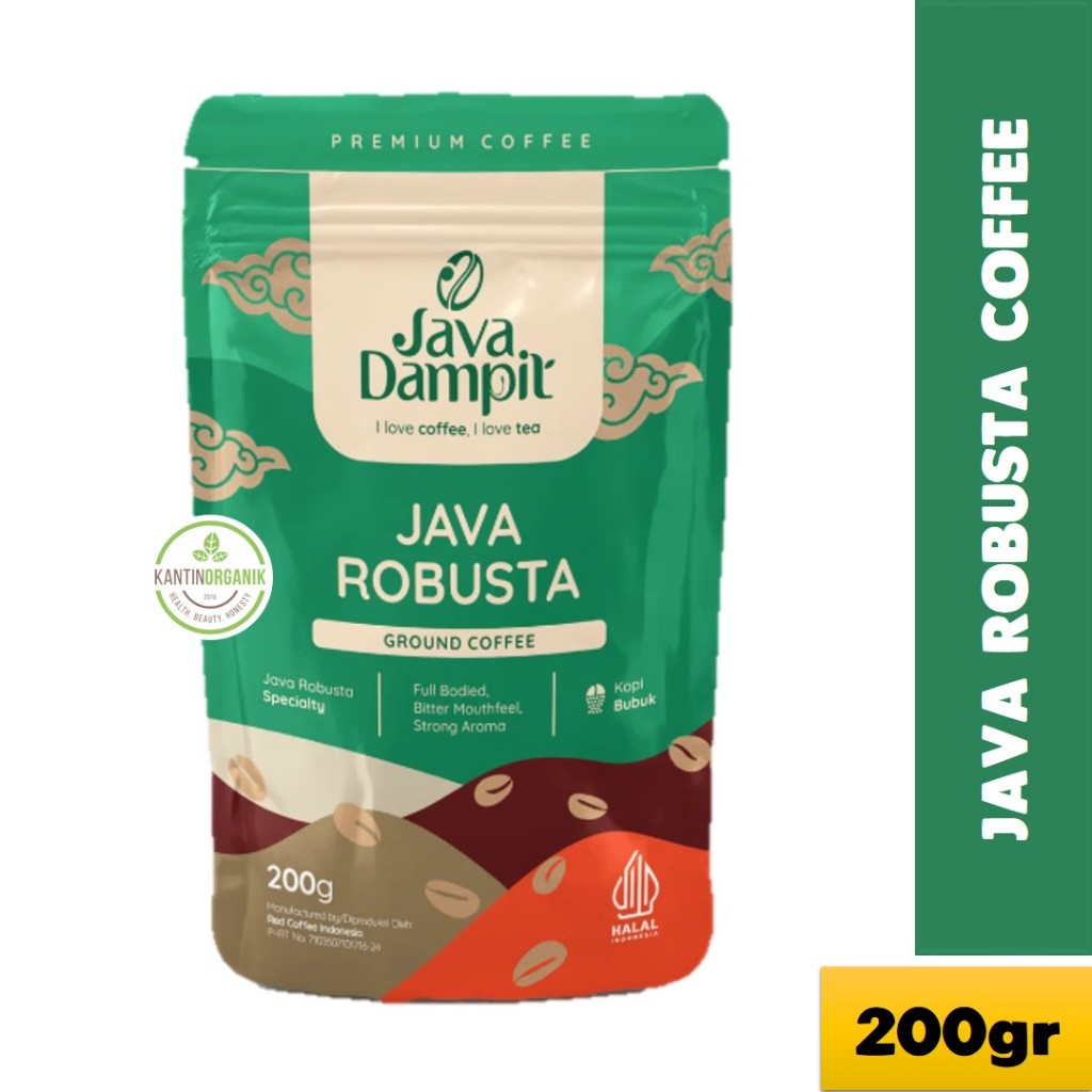 Java Dampit Java Robusta Dampit Ground Coffee 200 grams | Shopee Singapore