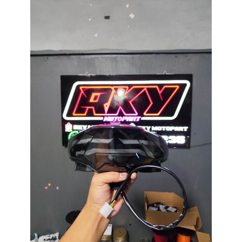 Lazy BEAT DELUXE/STREET GEN 1 STOPLAMP.Mode RGB TEXTURE VIA HP (PNP ...