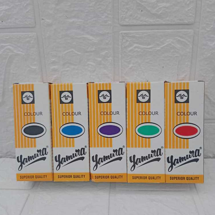 Yamura Stamp Ink Yellow Box / Yamura Stamp Ink 27 ML | Shopee Singapore