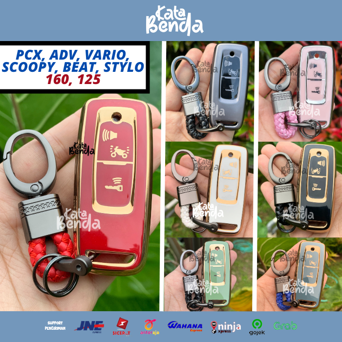 Keyless Remote Cover PCX/ADV/Stylo/Vario 160/125/Scoopy 2023/Beat ...