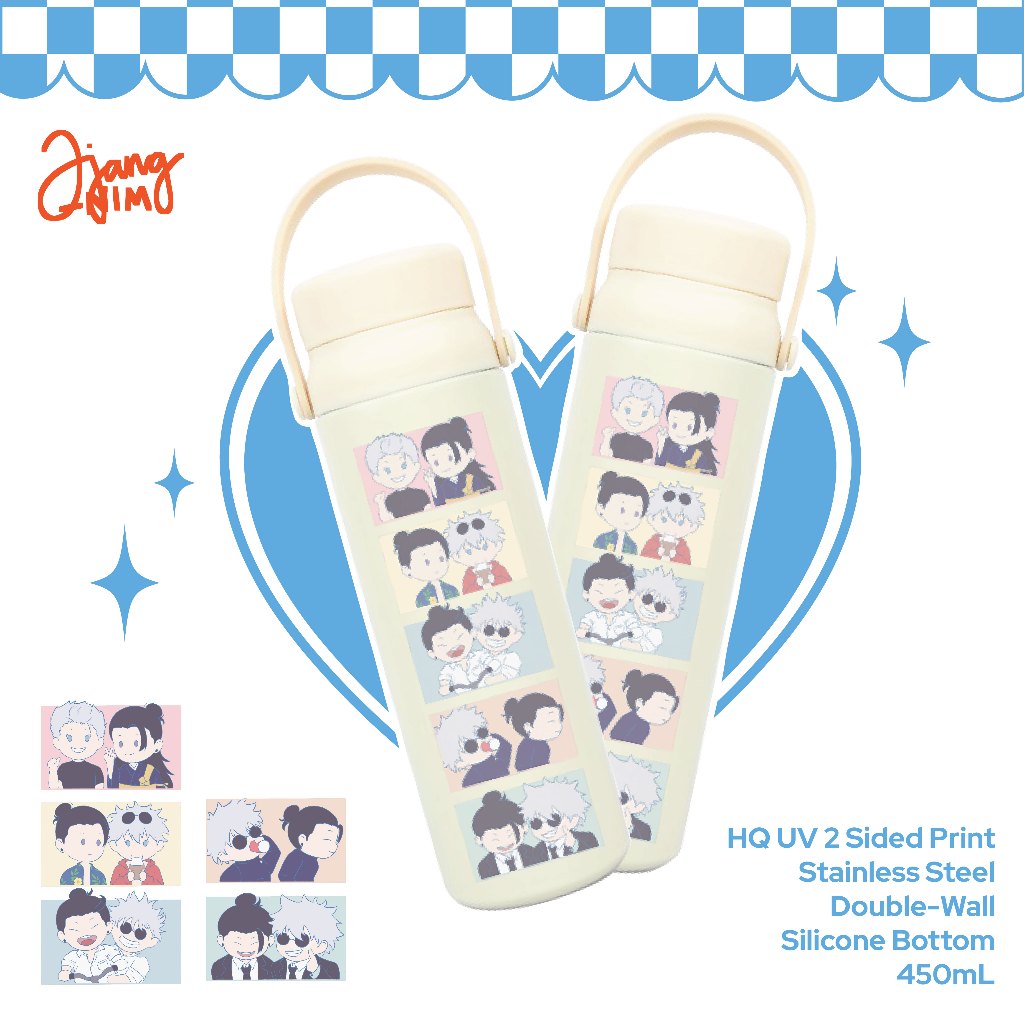 Jujutsu Kaisen Tumbler Drinking Bottle Double-Wall Flask Vaccine ...