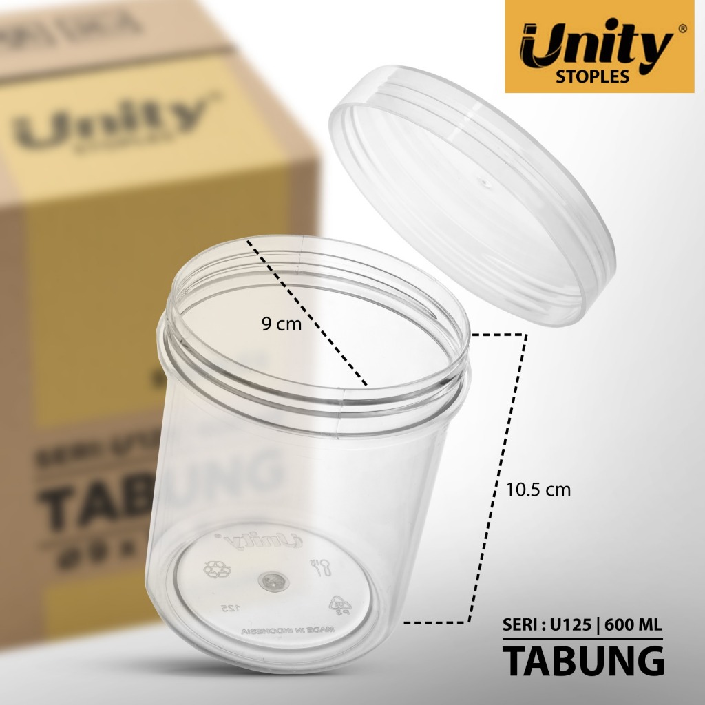 Unity U125 regular cap tube withnatural/ (600ml) (1pcs) | Shopee Singapore