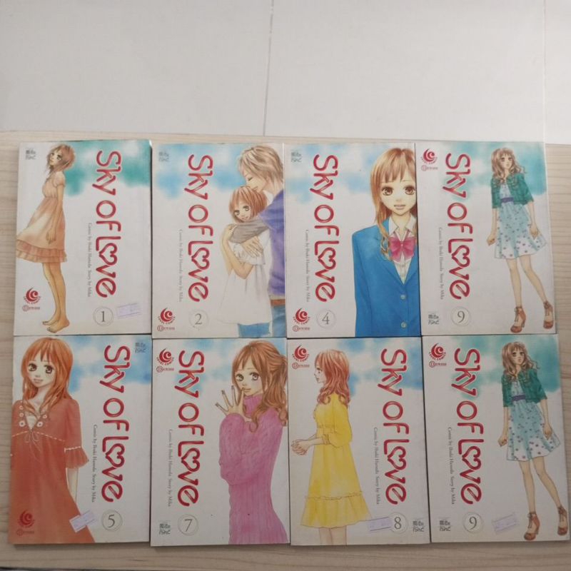 SKY OF LOVE COMICS BY IBUKI HANEDA AND MIKA | Shopee Singapore