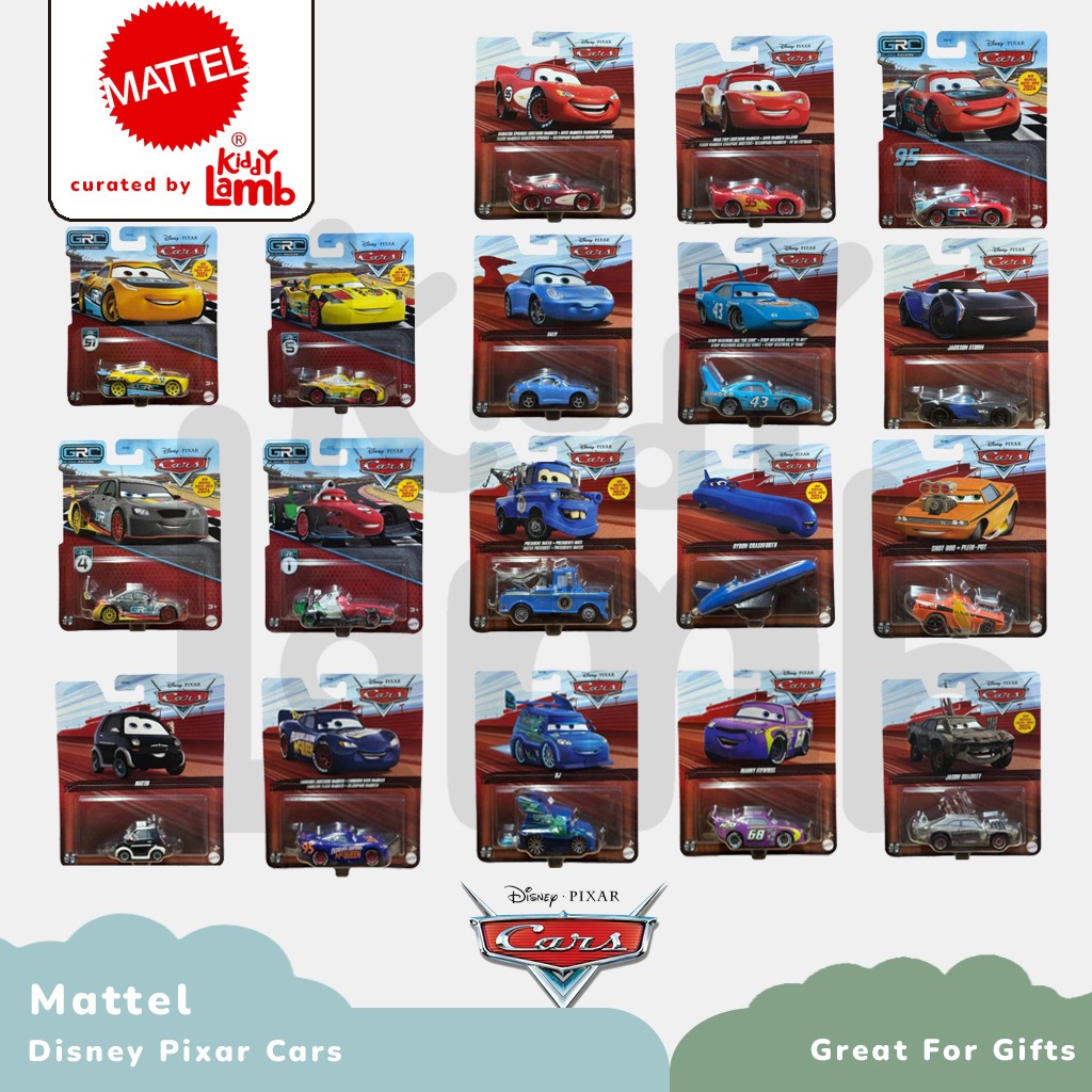 Mattel Disney Pixar Cars 3+ / Cars Moving Moments DieCast Asst DXV29 ...