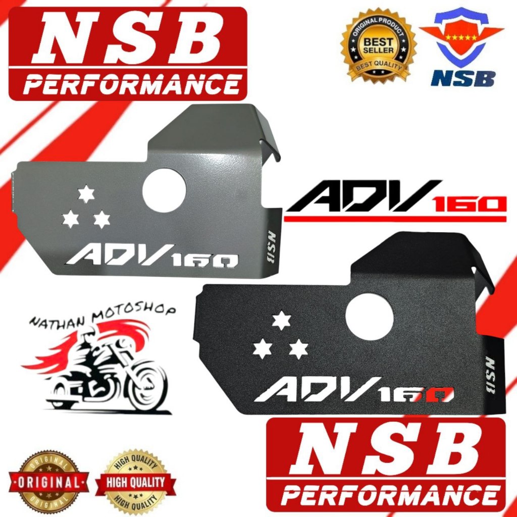 MESIN Adv 160 Engine Cover ADV 160 NSB Engine Protector Engine Cover ...