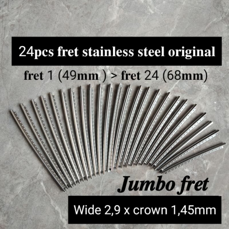 Jumbo stainless steel fret, original stainless steel guitar fret ...