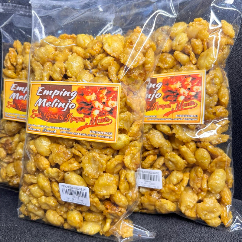 CARAMEL SWEET MELINJO EMPING 500GR READY TO EAT | Shopee Singapore