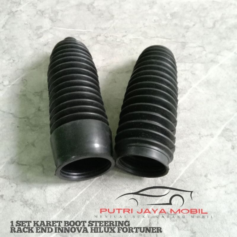 1 SET OF RUBBER BOOT STEERING RACK INNOVA HILUX FORTUNER | Shopee Singapore