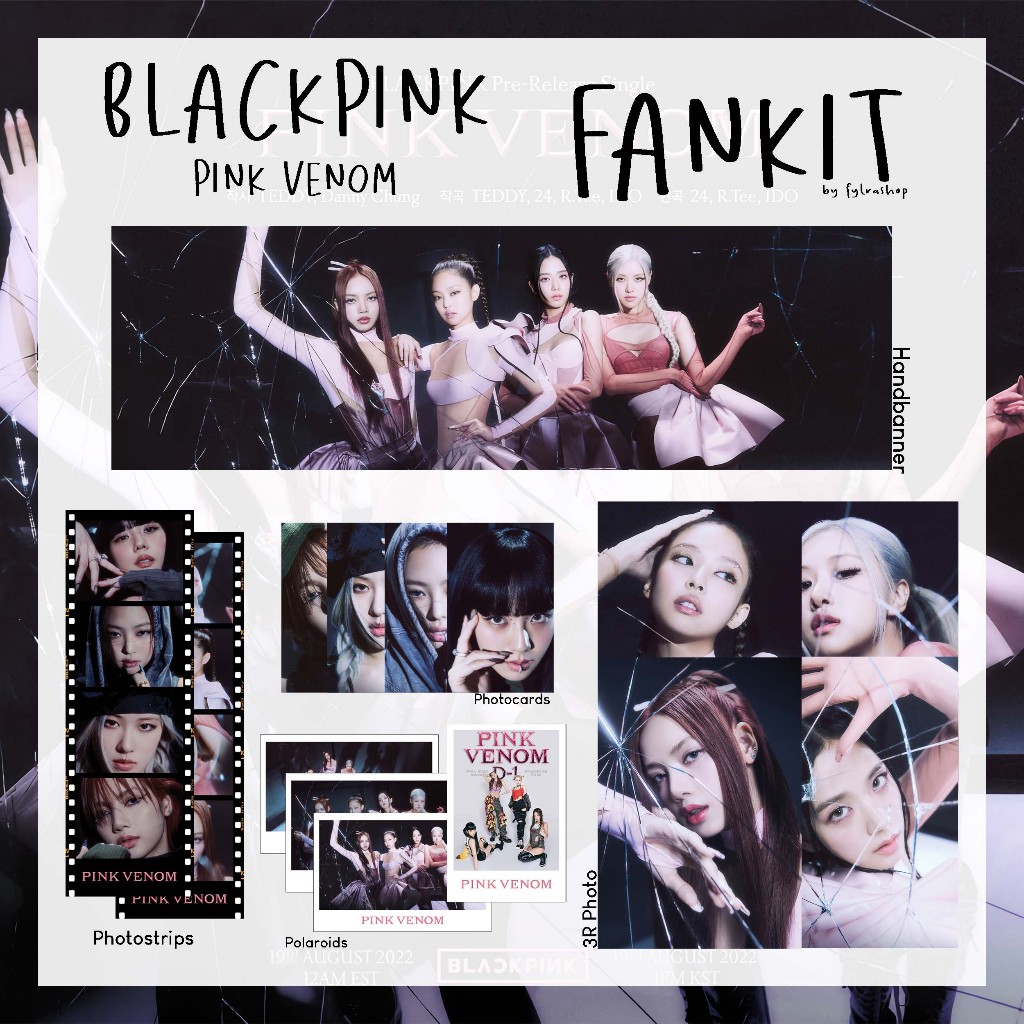 [ Pahe ] FANKIT PACKAGE / SAVE BLACKPINK HYLT / Ice Cream / KTL / Pink ...