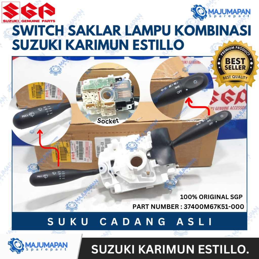 Suzuki Karimun Estilo Estillo 3 4 Cylinder RK410 Combination Light ...