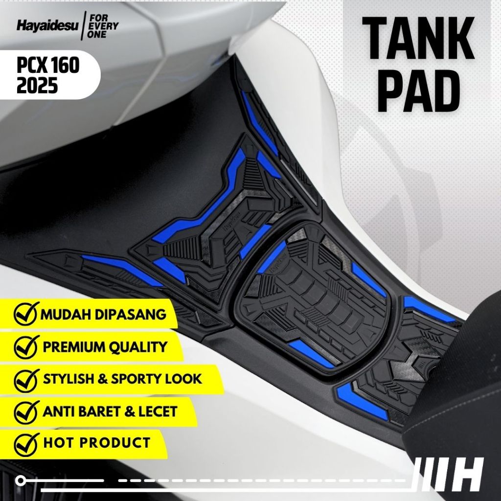 Hayaidesu Honda PCX 160 2025 (CBS/ABS/RoadSync) Body Protector Tank Pad ...
