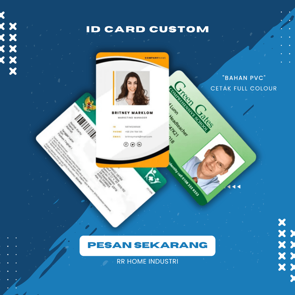 Custom ID CARD / PRINT ID CARD / PRINT PVC MATERIAL CARD | Shopee Singapore