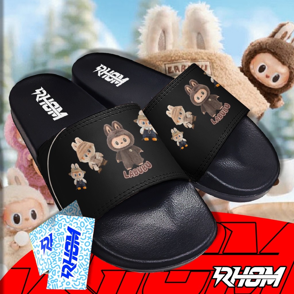 LABUBU Slip-on Sandals Size 31 to 43 for Men and Women Children's ...