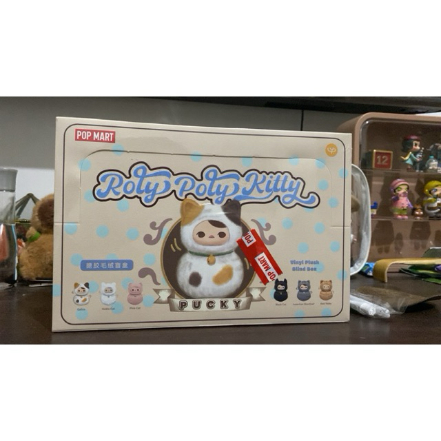 POP MART Pucky Roly Poly Kitty Series - Vinyl Plush Blind Box (Selected ...