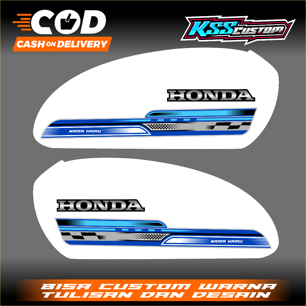 CB 100 CB 125 Tank Striping, CB Tank les Sticker, custom Variations of ...