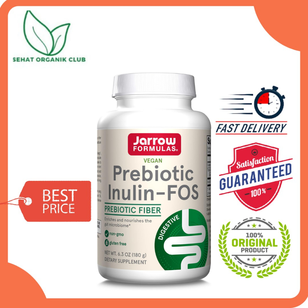 Jarrow Formulas Prebiotic Inulin FOS Powder 180 g | Shopee Singapore