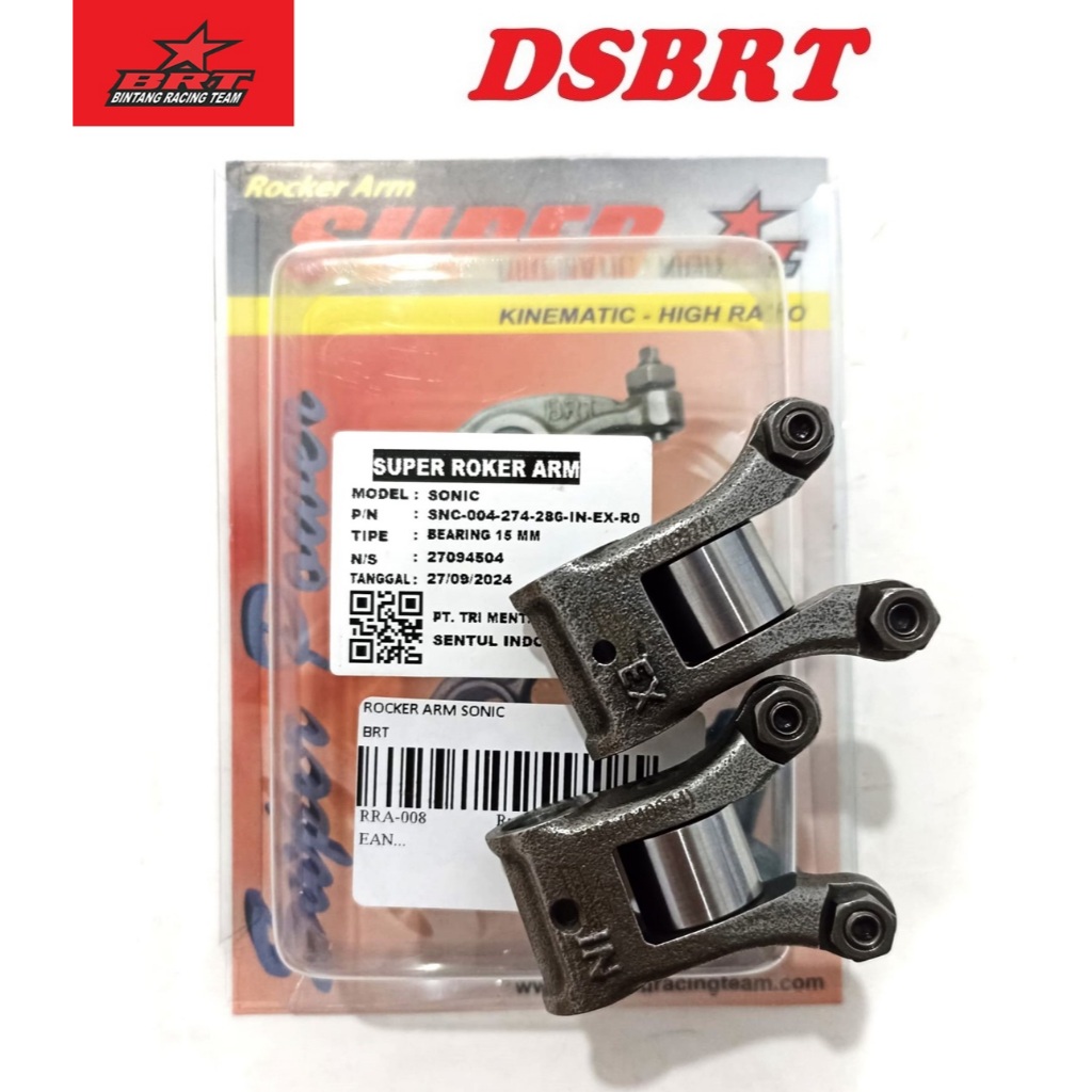 Roller Rocker Arm RRA Camshaft BRT SONIC 150 New CB 150 CBR 150 R ...