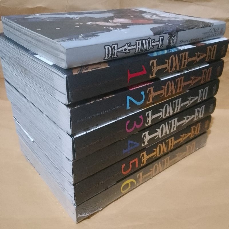 Comic End Death Note Set (Indonesian Bunkoban Version & Short Stories ...