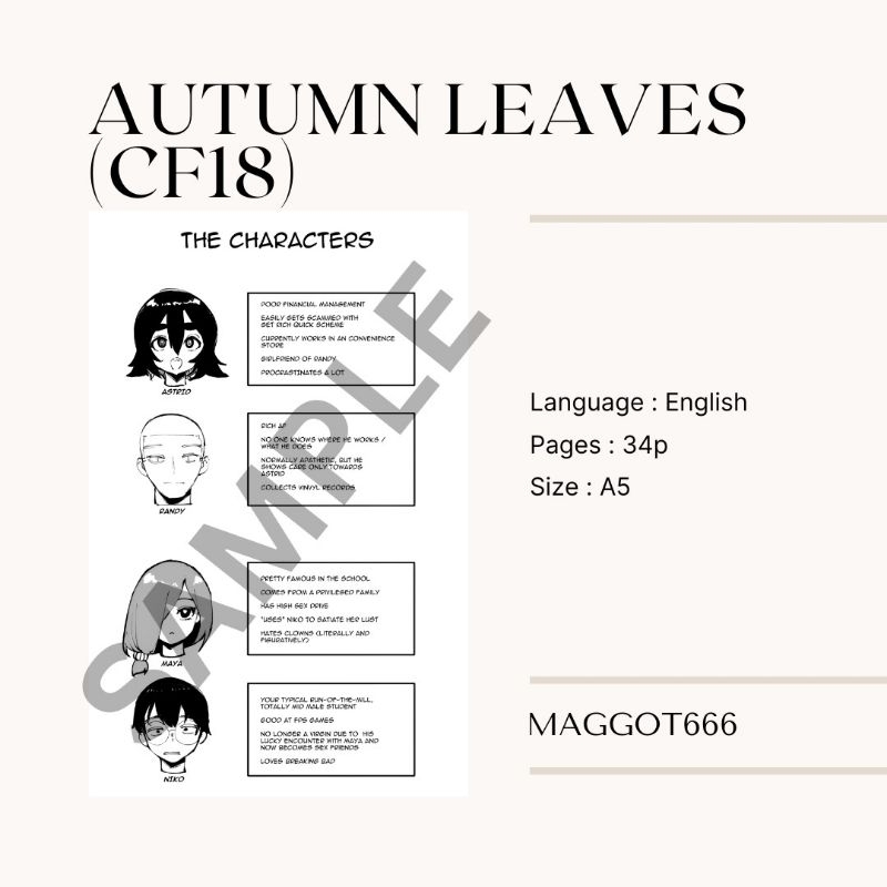 Original comifuro comic book by maggot666 | Shopee Singapore