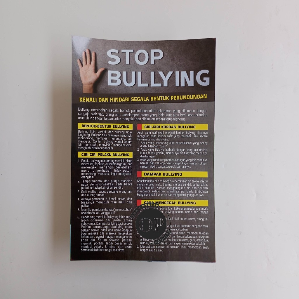 Stop Bullying Stickers - Recognize and Avoid All Bullying Shapes ...