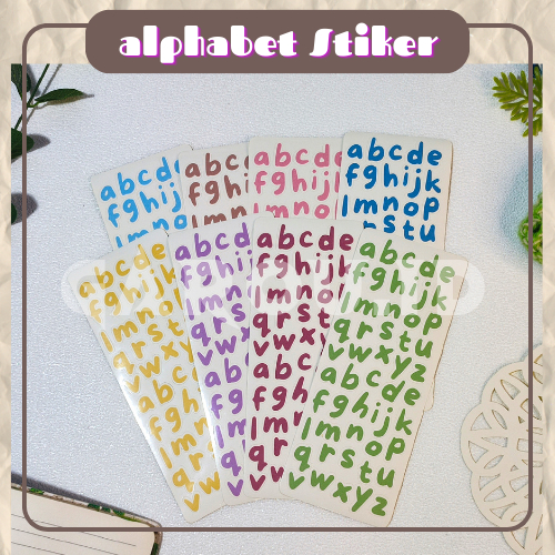 Alphabet Stickers / alphabet Stickers / letter Stickers / alphabet ...