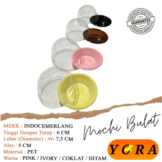 [50 SET] mika mochi daifuku / mika moon crispy round / mini pudding ...