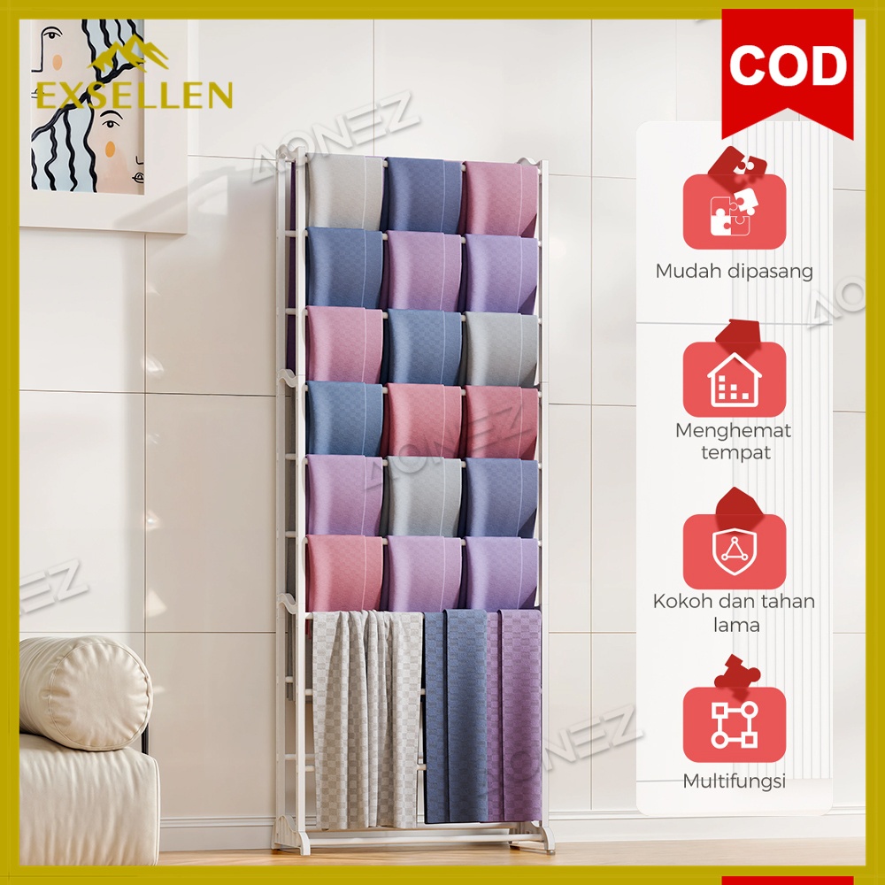 GANTUNGAN Hijab Rack / Minimalist 10 Layer Shoe Rack / Multipurpose ...